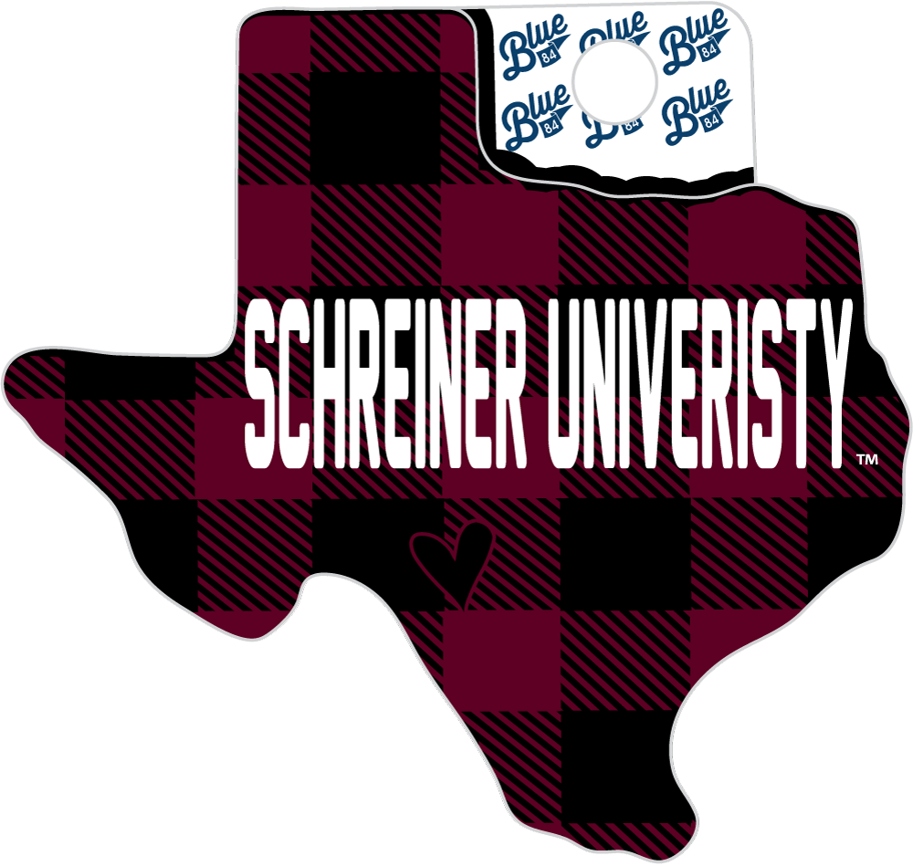Blue 84 Schreiner Heart City Sticker - Schreiner Outfitters Campus ...