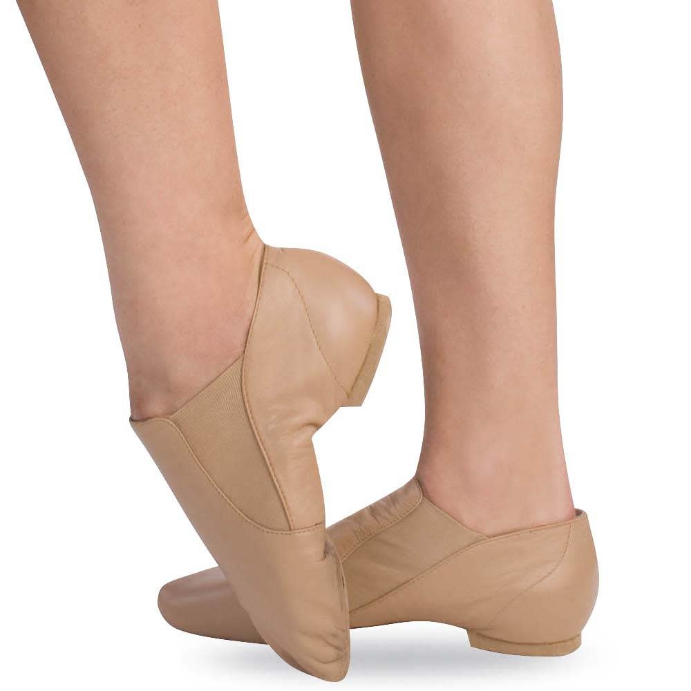 Body Wrappers 401A Leather Jazz Shoe - MK Dancewear