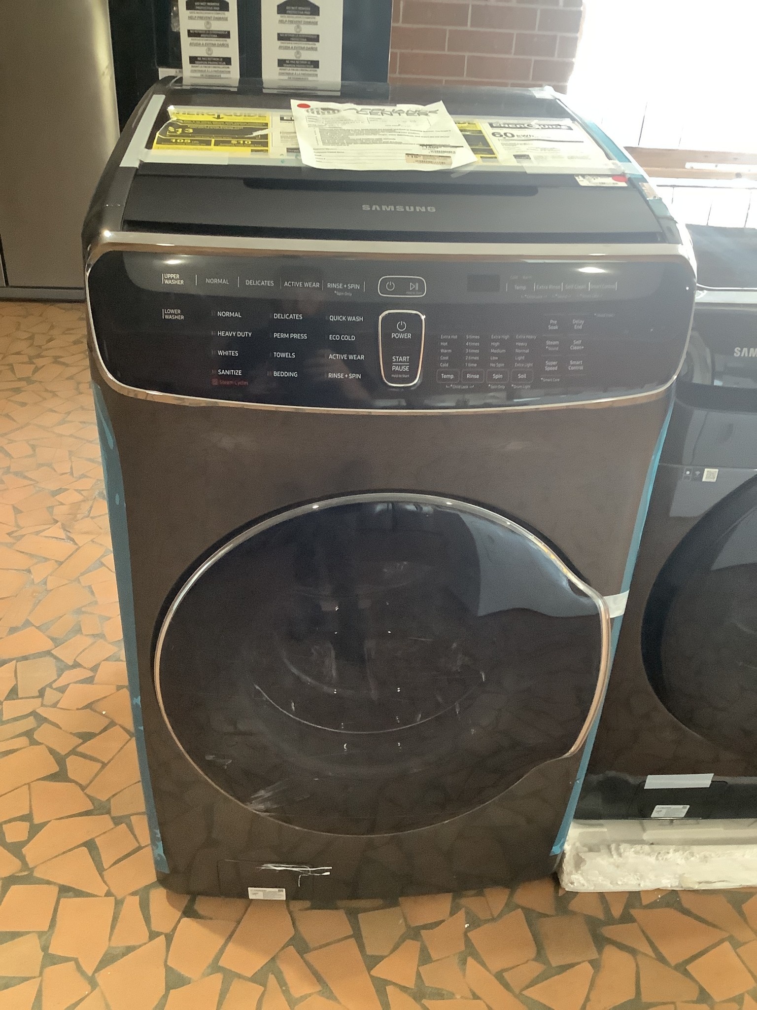 SAMSUNG Samsung washer / delicate top 6 cu ft - Appliance Center