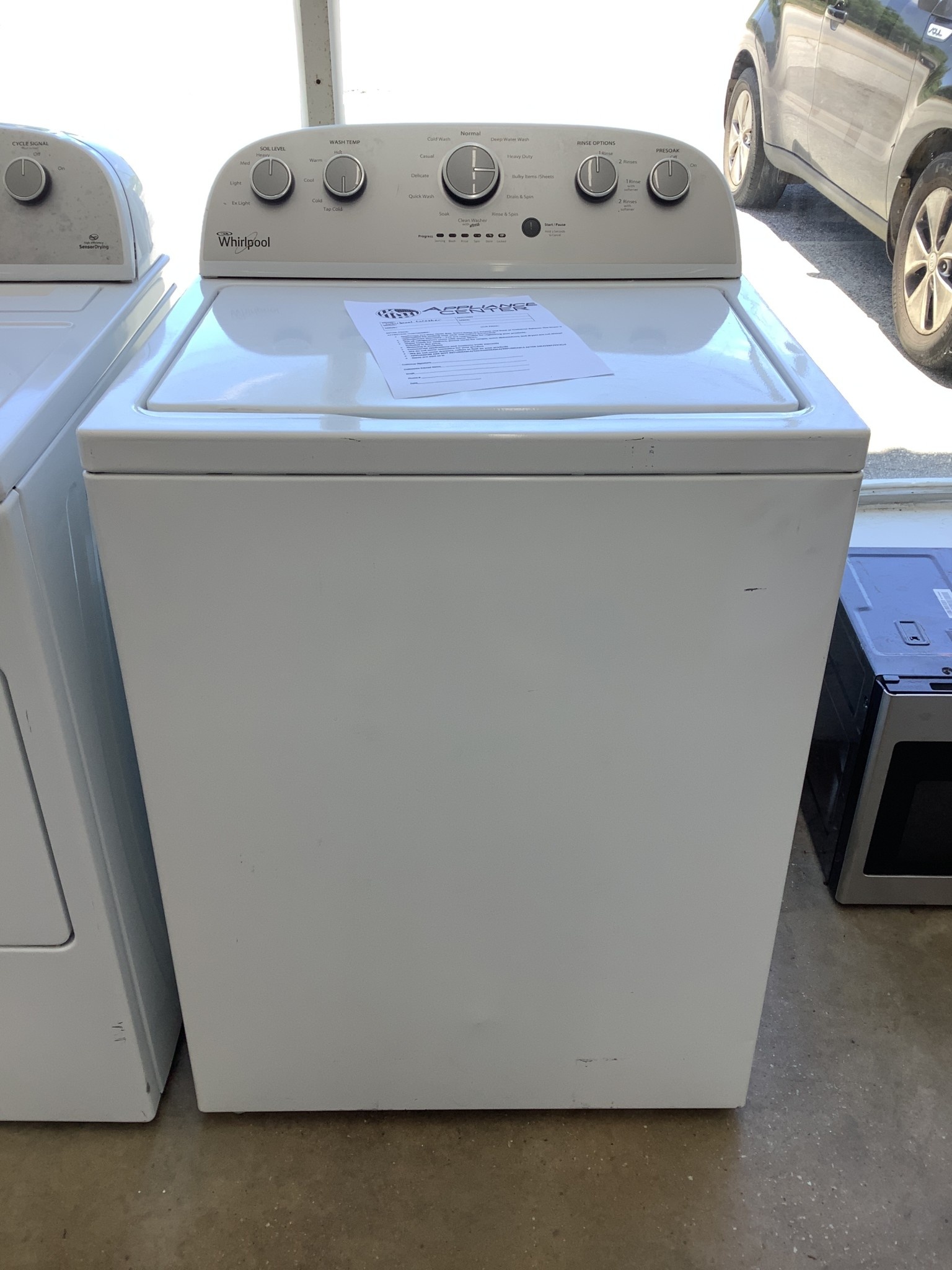 Used Whirlpool Washer
