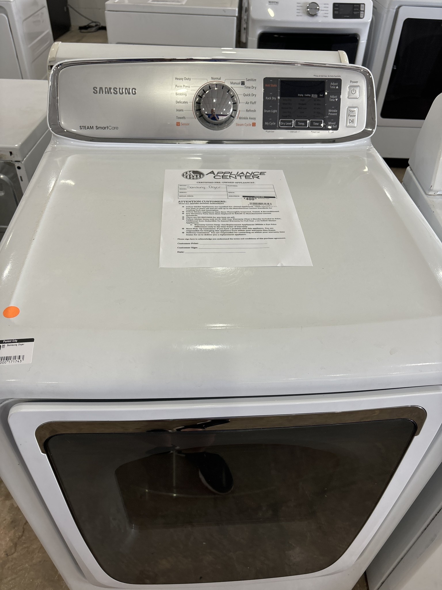 SAMSUNG Samsung Dryer - Appliance Center