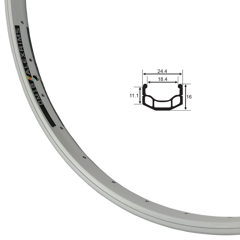 ALEXRIMS ALEXRIMS700C DM18 (DOUBLE WALL) 700C HYBRID/CYCLECROSS RIM ...