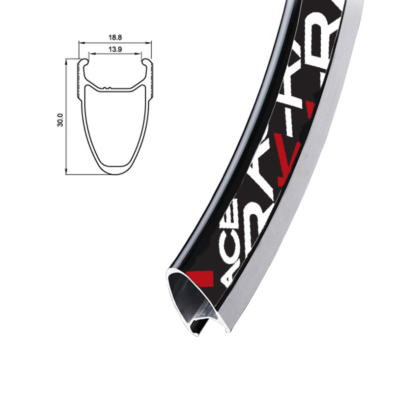 K-RACE K-RACER 700C K-RACE LT [CNC] 700C ROAD RIMS - HIGHLANDS BIKES