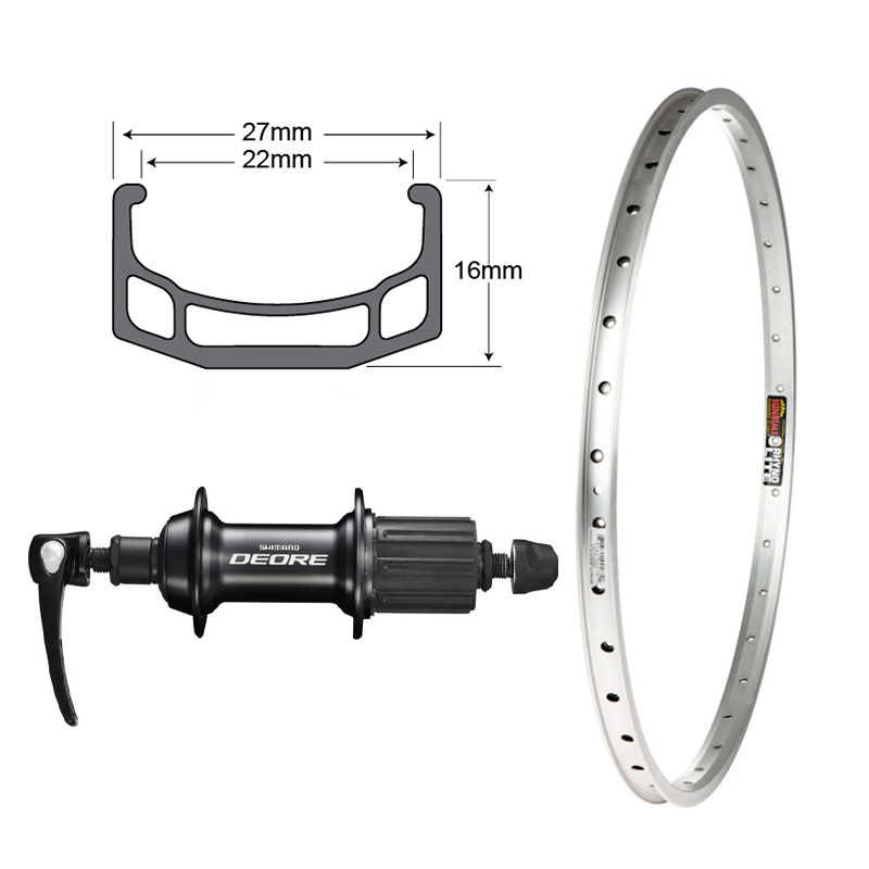 SUN RIMS SUN 26" RHYNO LITE SILVER26" WHEELS - HIGHLANDS BIKES