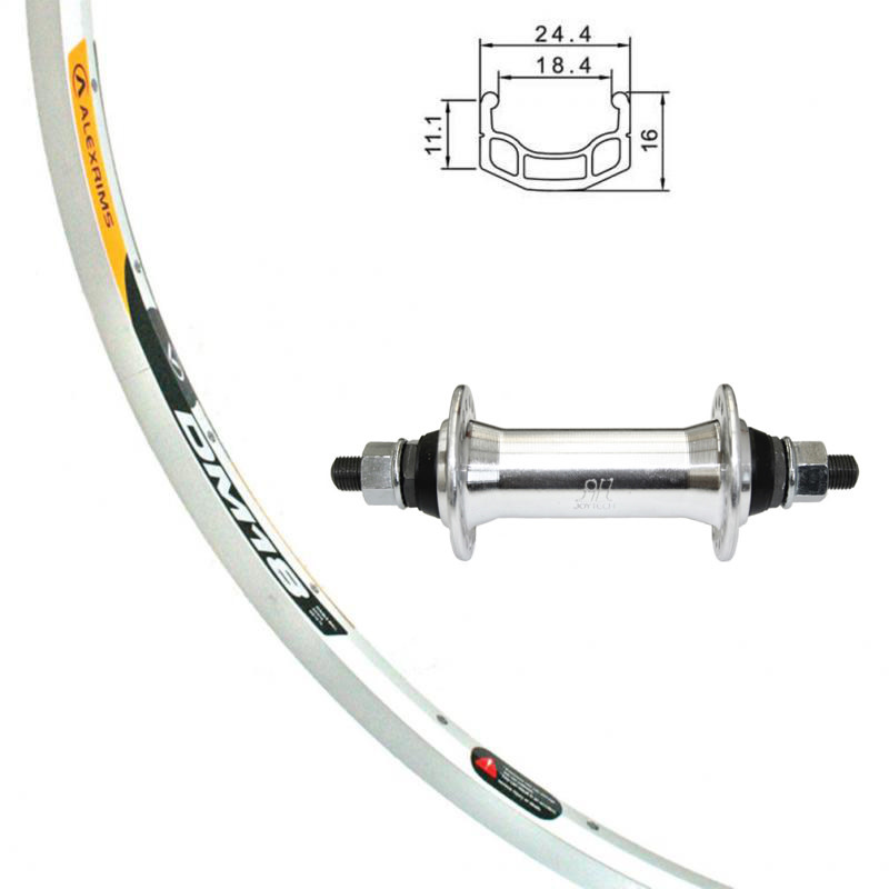 ALEXRIMS ALEXRIMS700C DM-18 SILVER700C HYBRID WHEELS - HIGHLANDS BIKES