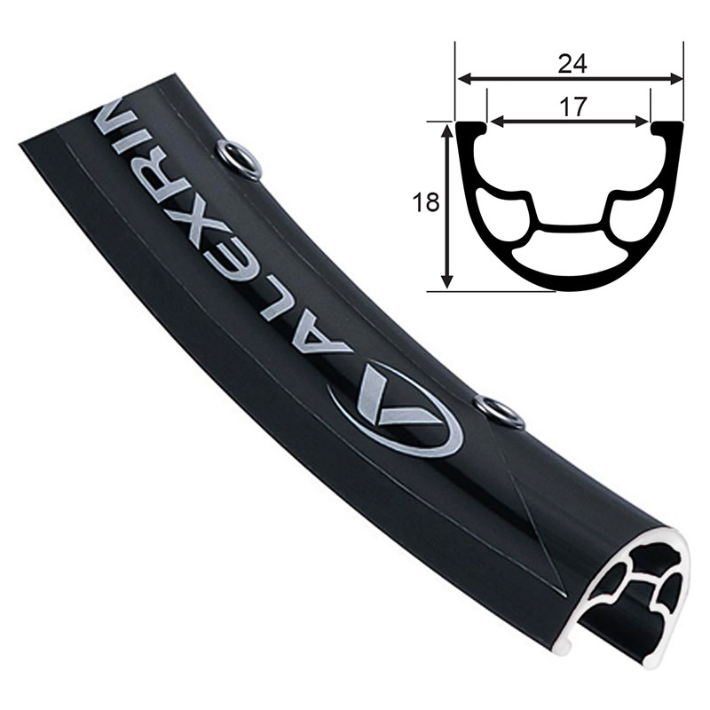 ALEXRIMS ALEXRIMS 26" DP17 [DISC]MTB 26" RIMS - HIGHLANDS BIKES