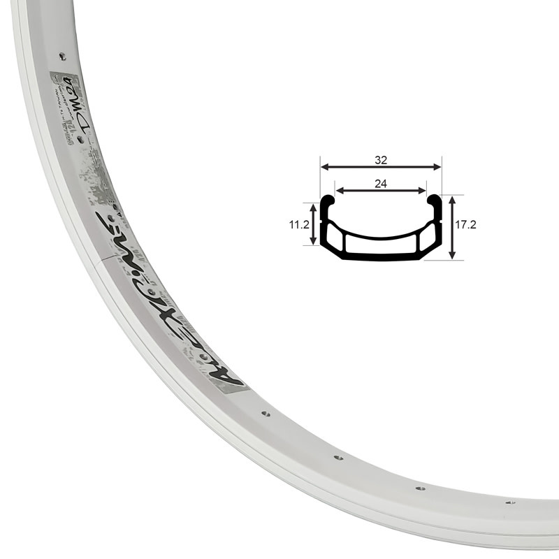 ALEXRIMS ALEXRIMS 26" DM-24 (DOUBLE WALL)MTB 26" RIMS - HIGHLANDS BIKES