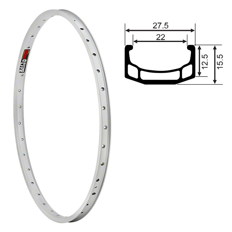 SUN RIMS SUN 26" RHYNO LITE (DOUBLE WALL)MTB 26" RIMS - HIGHLANDS BIKES