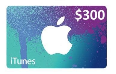iTunes Gift Card $300 USA - Gadget Zone
