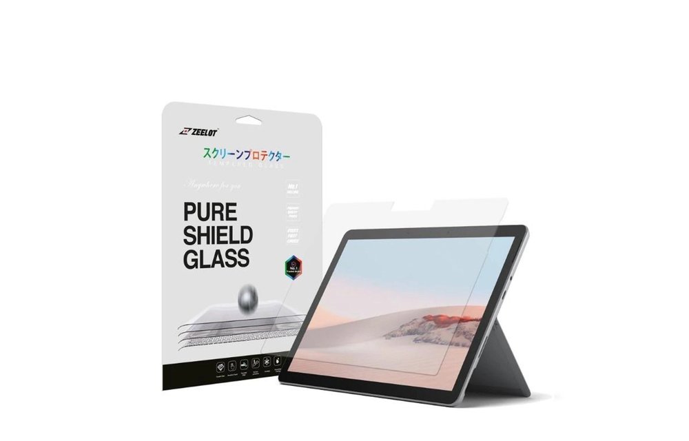 Zeelot Pure Glass Tempered Glass Screen Protector for Microsoft Surface ...