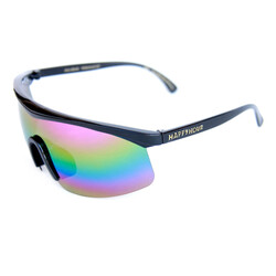 Happy Hour Fire Birds Sunglasses Black/Rainbow - Escapist