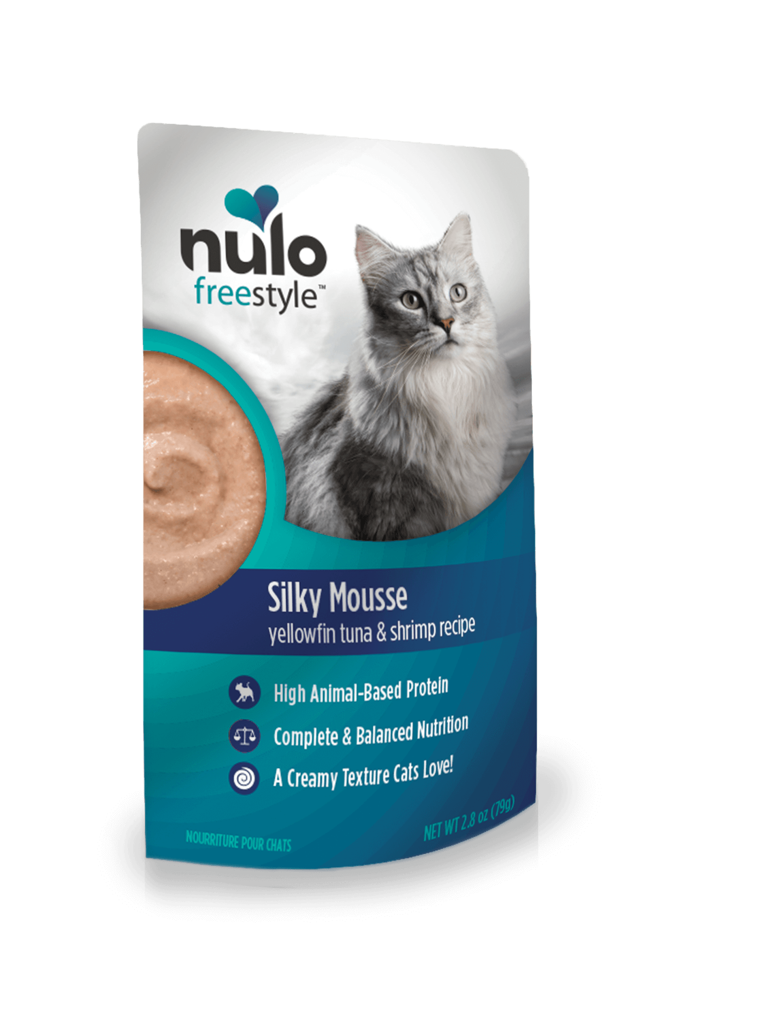 Nulo FreeStyle Cat Silky Mousse Yellowfin Tuna & Shrimp - Skilos, A ...
