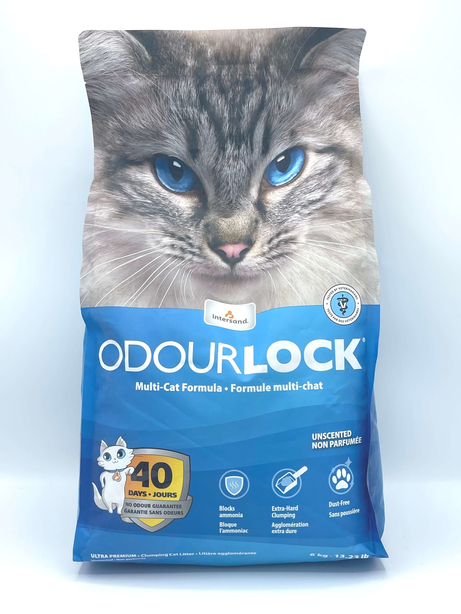 Intersand Odor Lock Unscented Litter - Skilos, A Family Pet Store