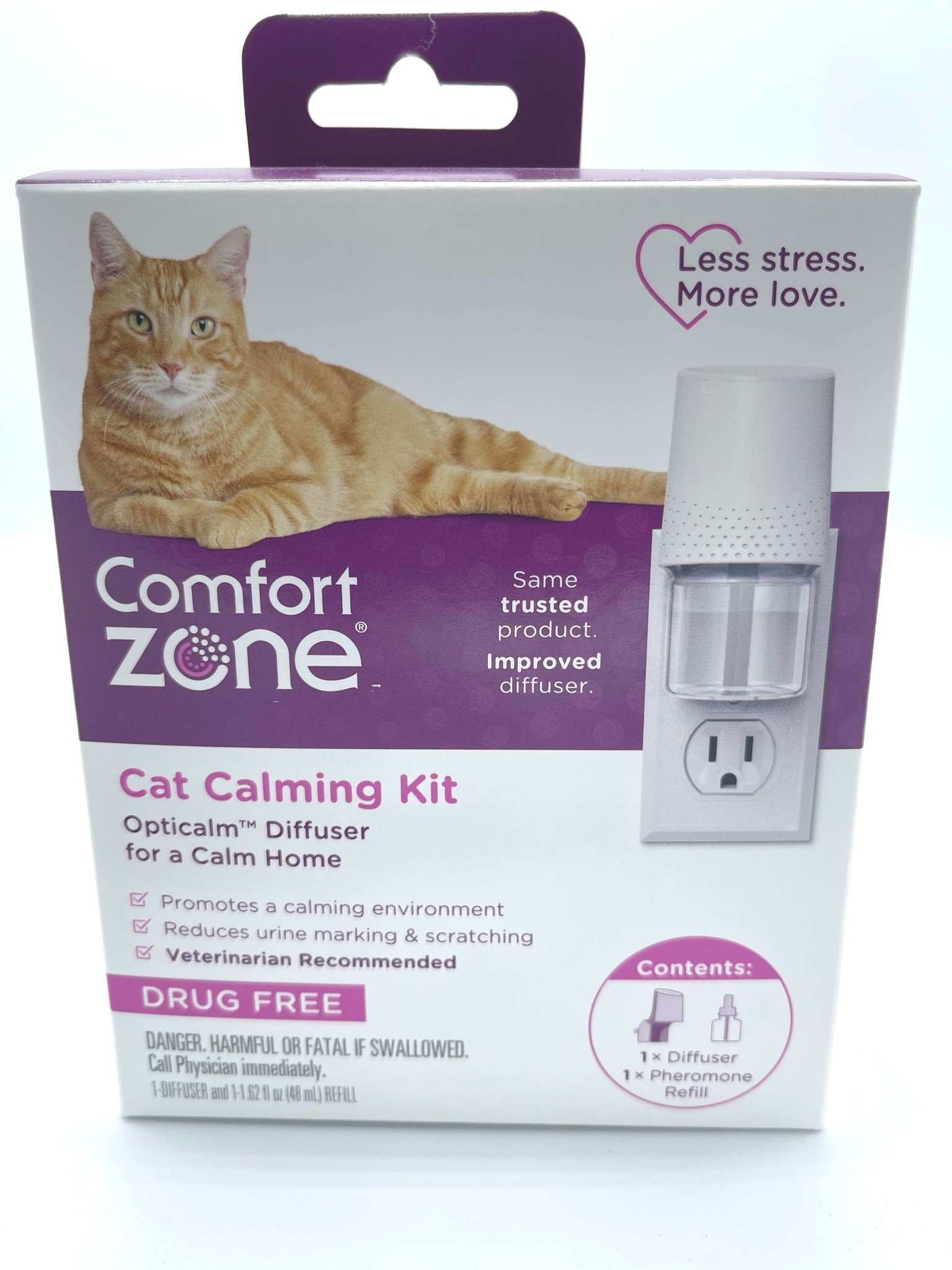 Comfort Zone Cat Calming Diffuser Kit - Skilos, A Family Pet Store