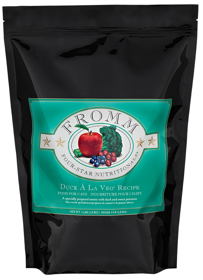 Fromm Four Star Duck A La Veg Cat Food 10lb - Skilos, A Family Pet Store