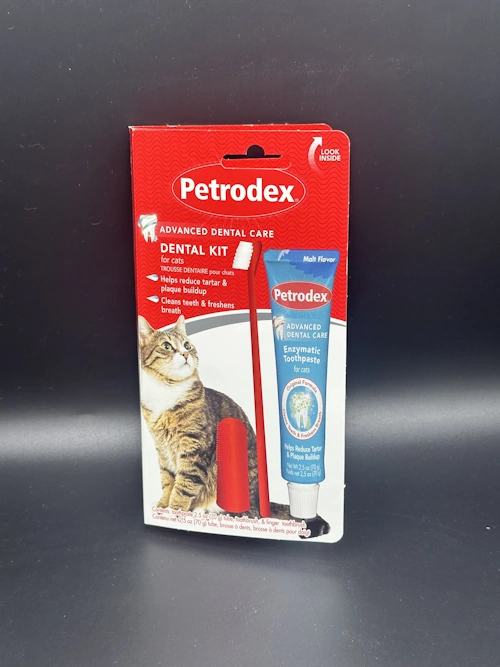 Petrodex Advanced Dental Care Kit for Cats - Skilos, A Family Pet Store