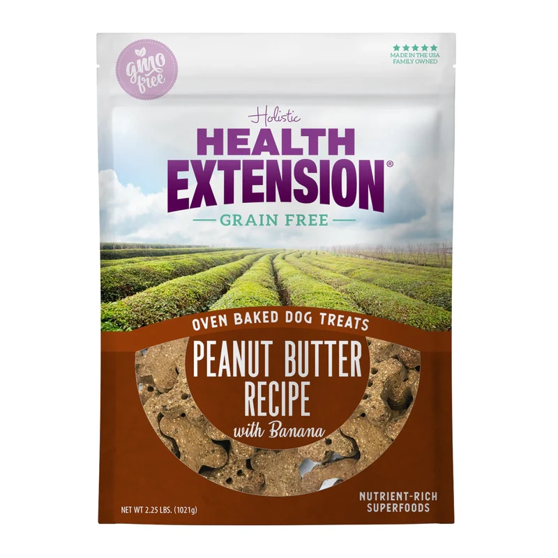 Holistic Health Extension Baked Treat Peanut Butter Recipe w/ Banana ...
