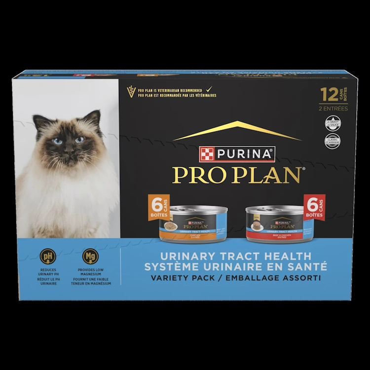 Pro Plan Classic Gravy Urinary Tract Health Variety Pack Cat 2-12 / 5.5 ...