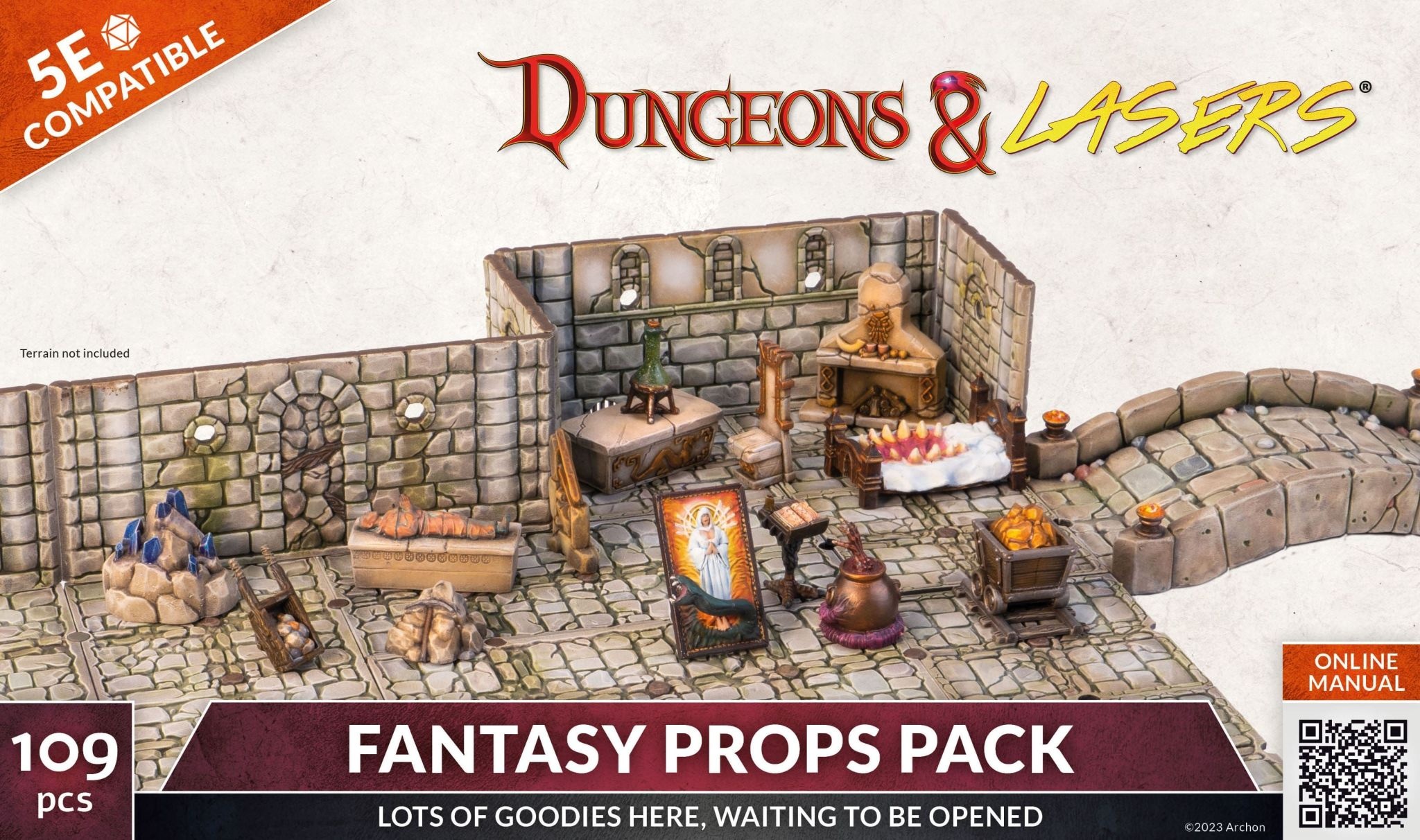 Archon Studio ***Dungeons & Lasers Fantasy Props Pack - CompuSoft & The ...