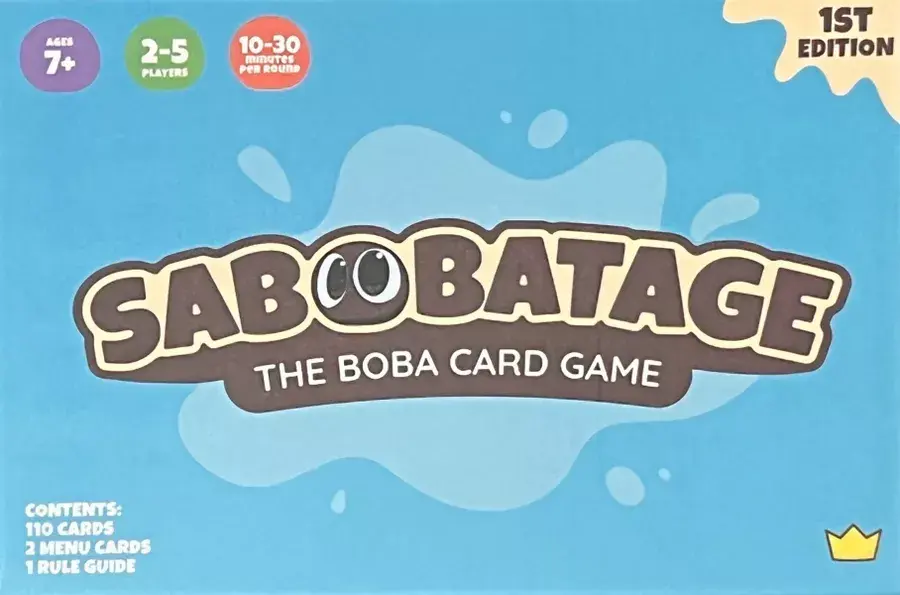 ***Sabobatage The Boba Card Game - CompuSoft & The Game Store