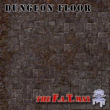 Tablewar Battle Mat Dungeon Floor 4x4 feet - CompuSoft & The Game Store