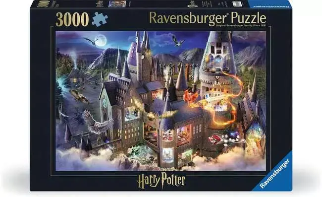 Ravensburger RAV17561 Hogwarts Castle CutAway (Puzzle3000) - CompuSoft ...