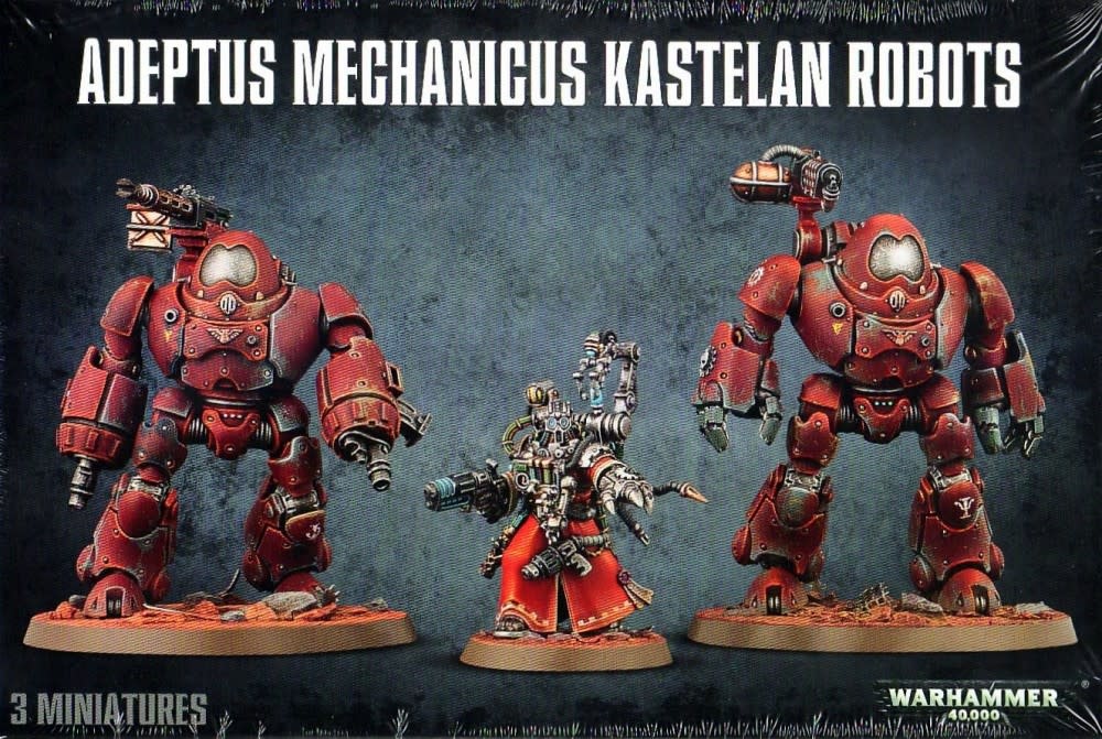 WH40K Adeptus Mechanicus Kastelan Robots - CompuSoft & The Game Store