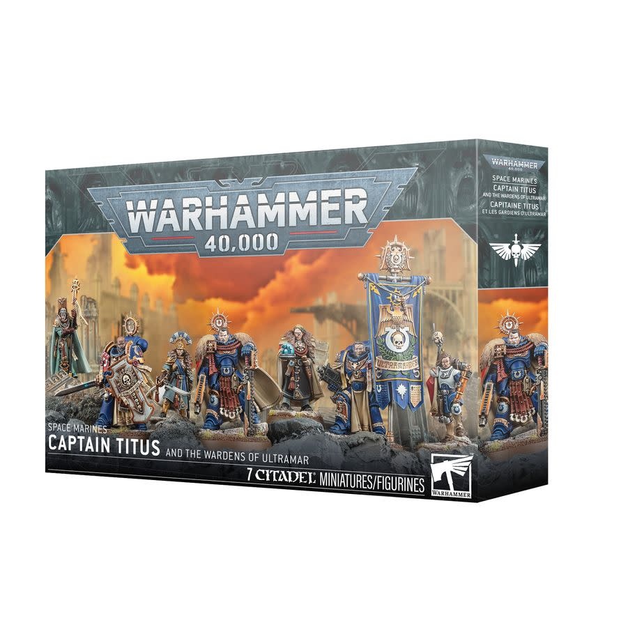 WH40K Space Marine Captain Titus and the Wardens of Ultramar ...