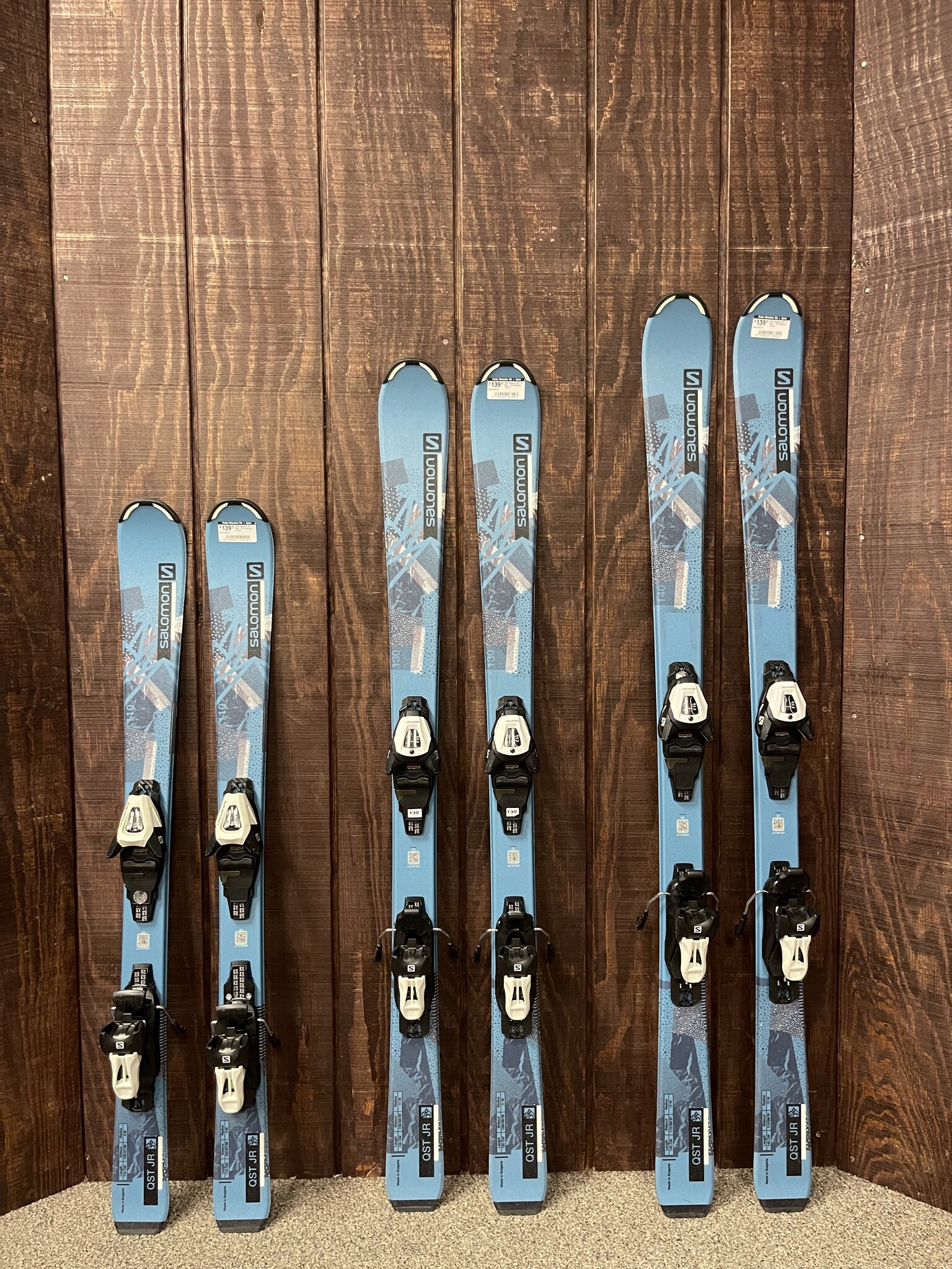 2024 Salomon QST Jr Skis + S6 Bindings - Snowsports Outlet by Rocky Mountain Ski & Sport