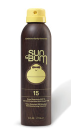 SUN BUN SUN BUM SUNSCREEN SPRAY SPF 15 6 OZ - Salty's Board Shop