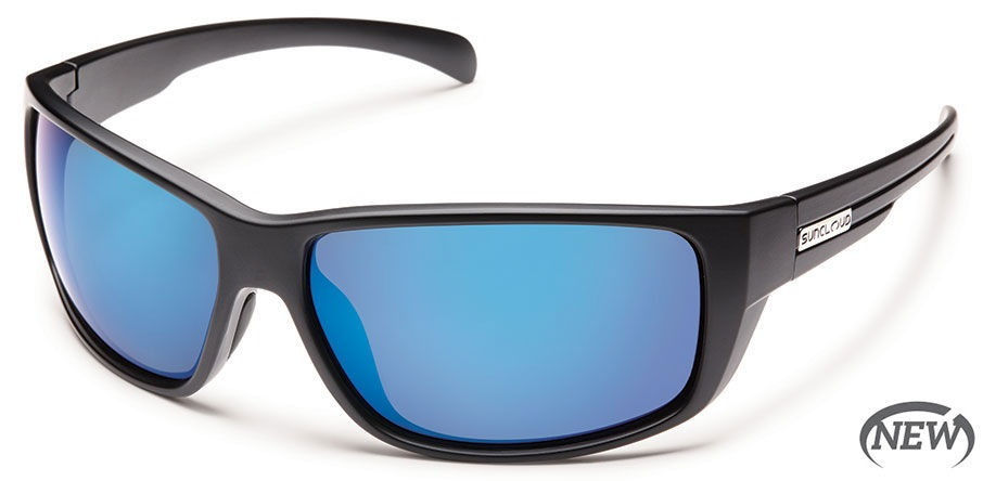 SunCloud SUNCLOUD MILESTONE MATTE BLACK/BLUE MIRROR - Salty's Board Shop