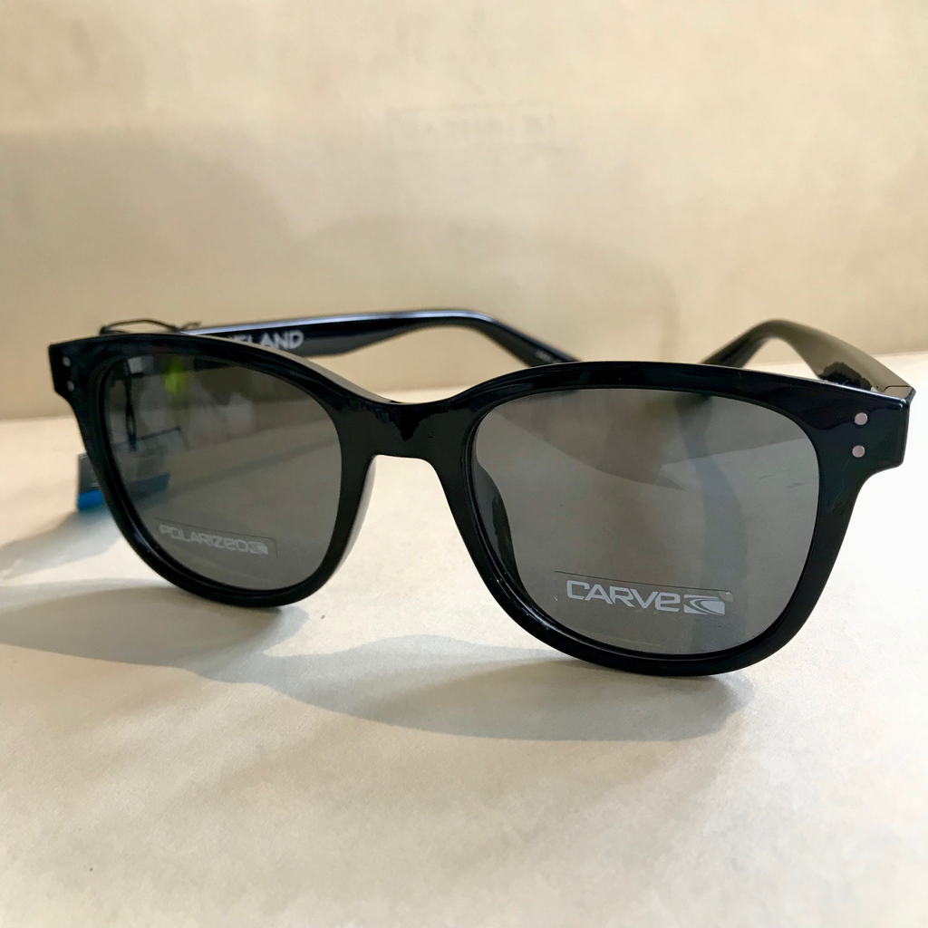 CARVE SUNGLASSES HOMELAND BLACK/GREY - Salty's Board Shop