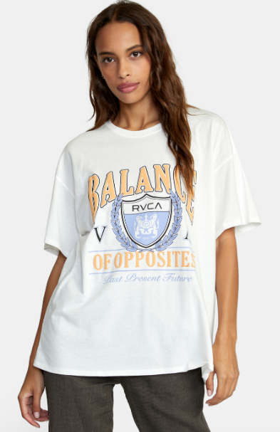 RVCA CAMBRIDGE GRAPHIC TEE - Salty's Board Shop