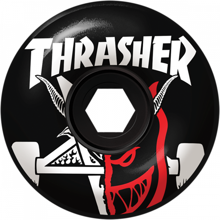 SF 80HD CL.FULL THRASHER THRASH AND BURN 56mm BLK - Salty's Board Shop