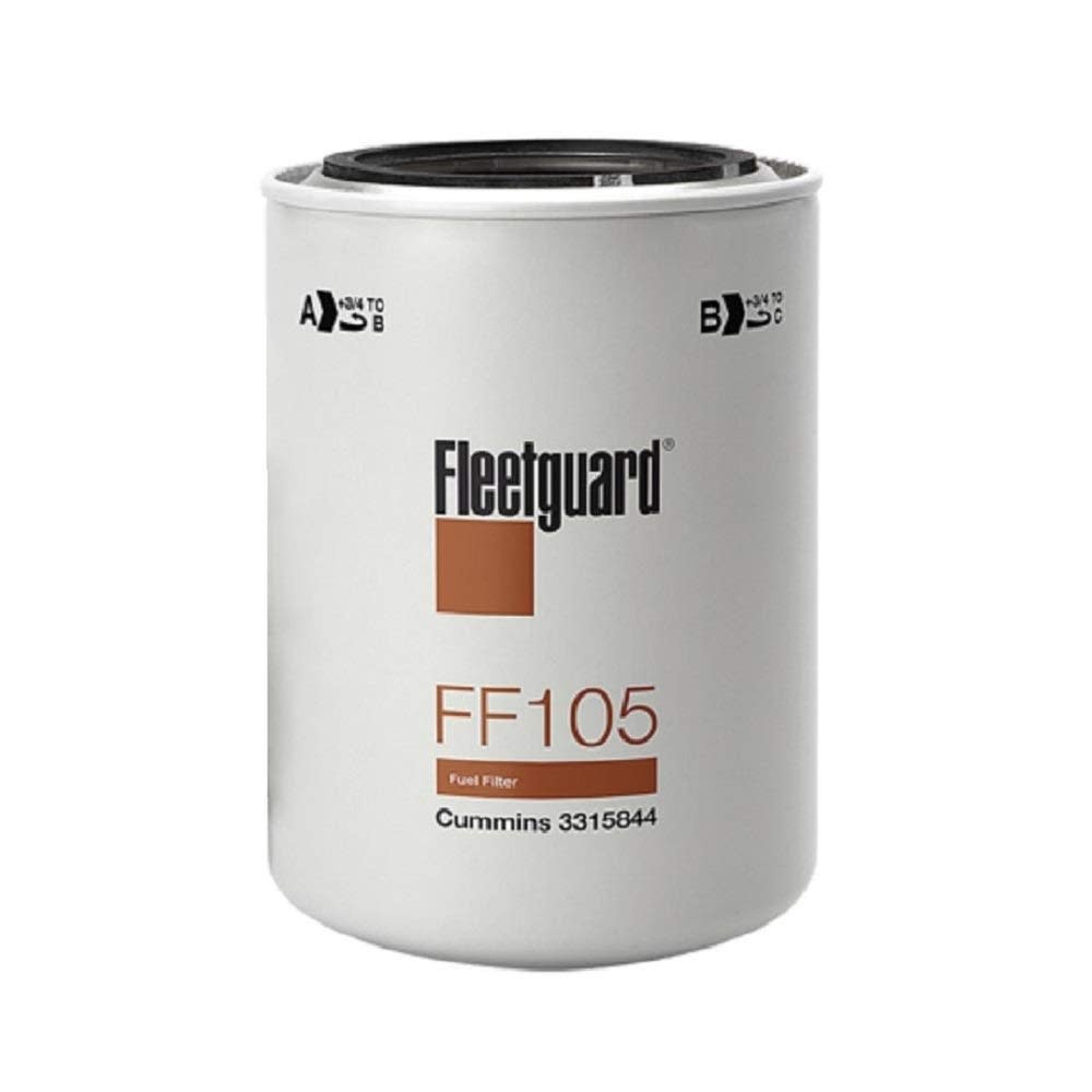 Fuel Filter - Fleetguard FF105 - Luber Finer LFF5 - OTR Truck Parts LLC