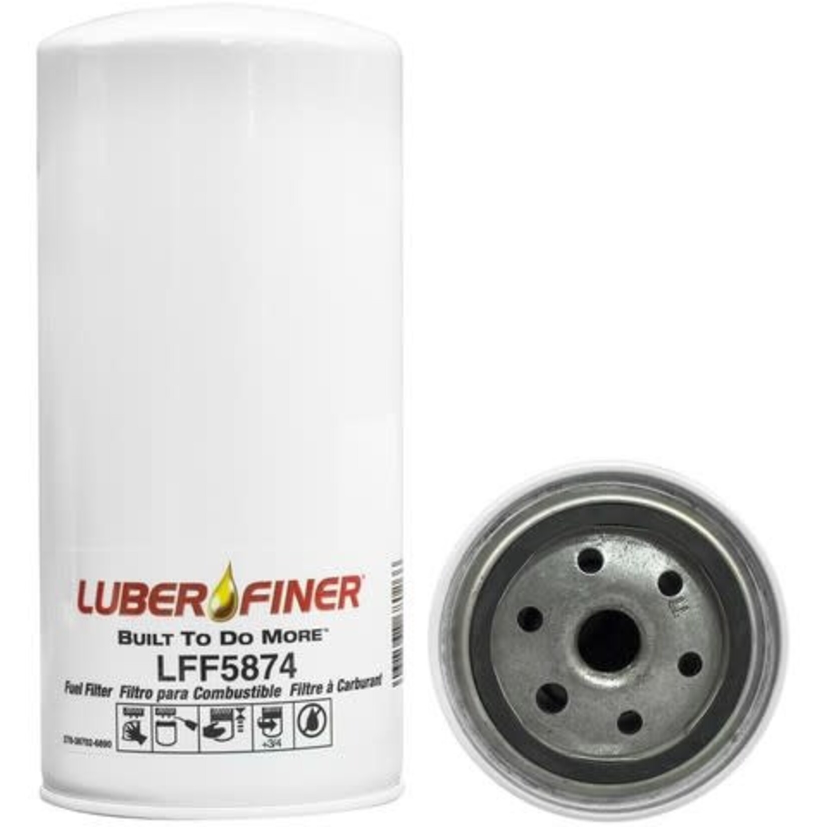 Fuel Filter - Luberfiner LFF5874 - Fleetguard FF5272 for Volvo Engines ...