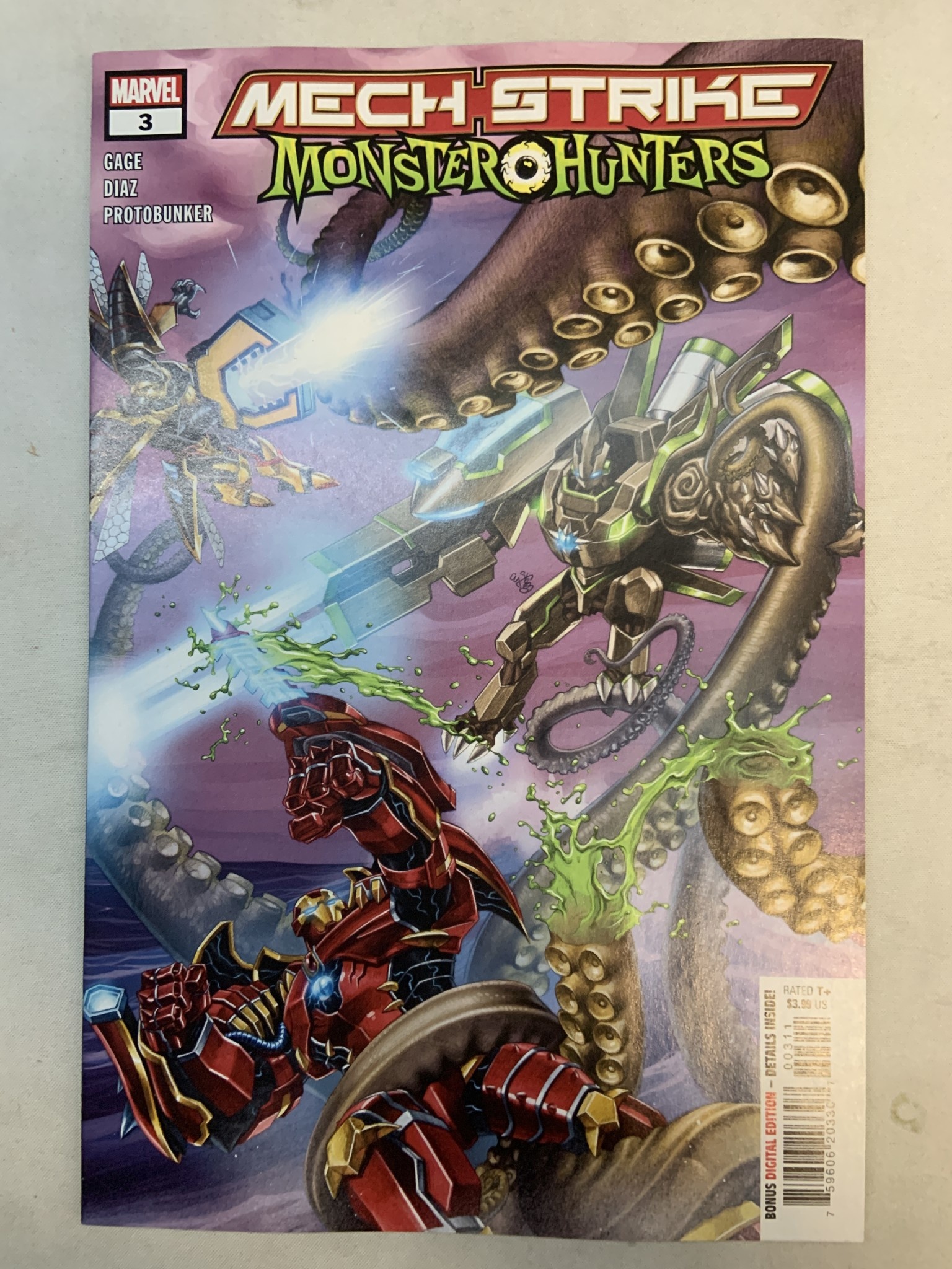 Marvel Comics Mech Strike: Monster Hunters 2022 #3A - Dyersville Comics ...
