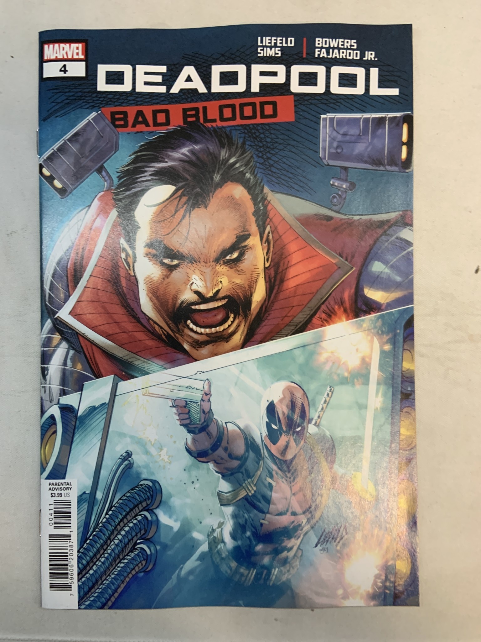 Deadpool Comic Cover 2022
