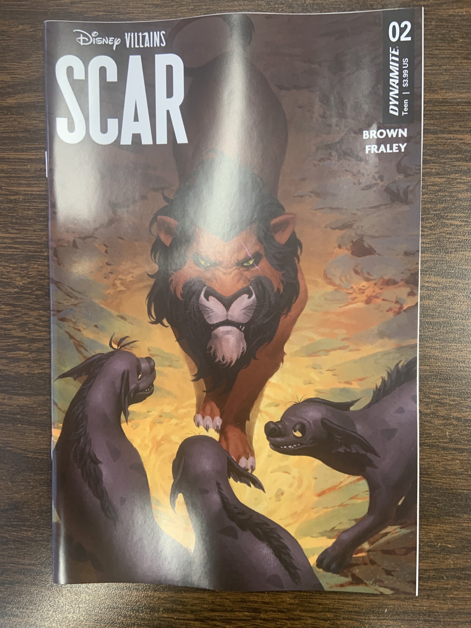 DYNAMITE Disney Villains Scar 2023 #2 Cvr D Yoon - Dyersville Comics ...