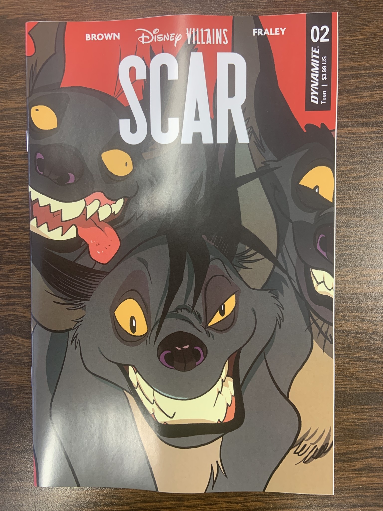 DYNAMITE Disney Villains Scar 2023 #2 Cvr C Henderson - Dyersville ...