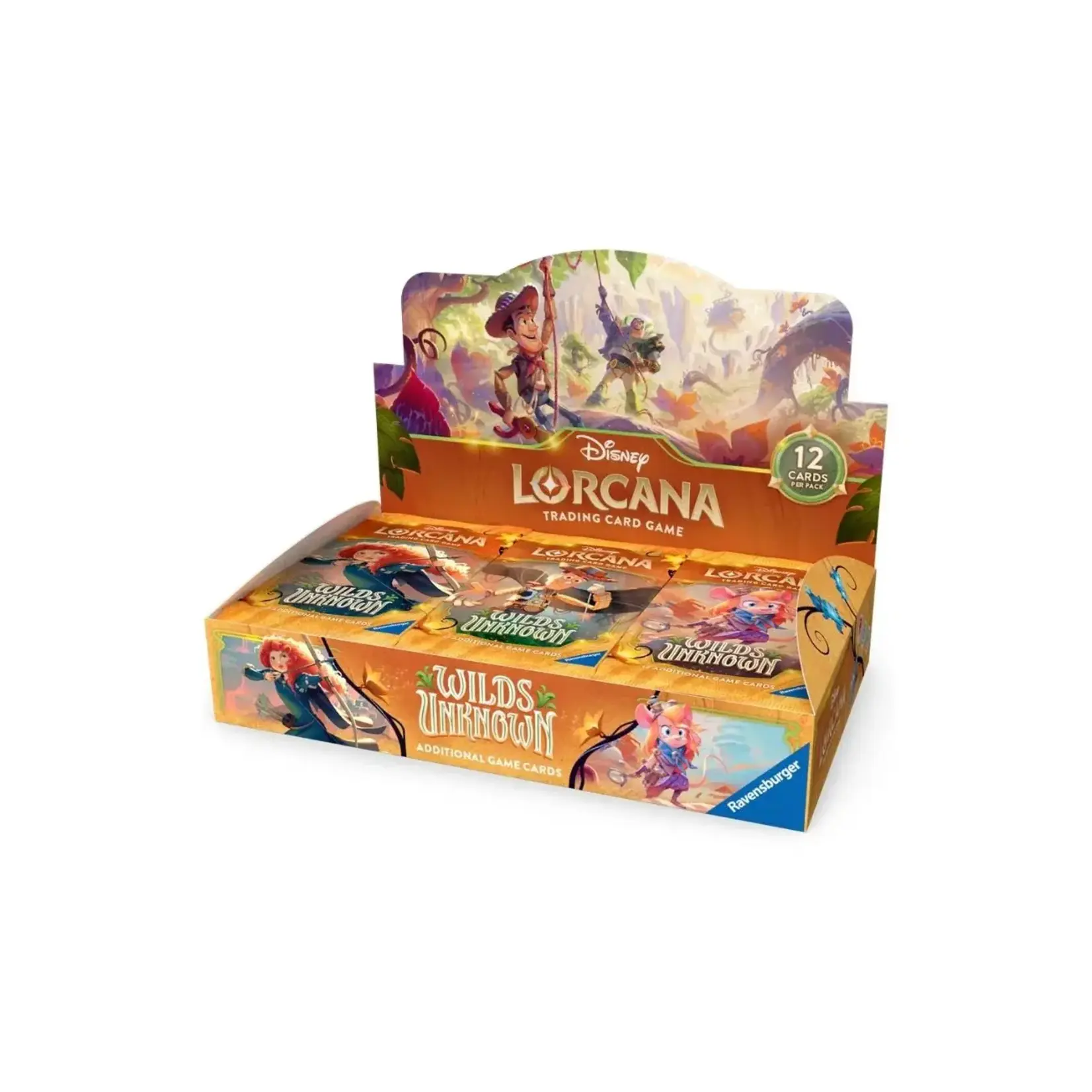 Ravensburger Lorcana Wilds Unknown Booster Display Box - Dyersville ...