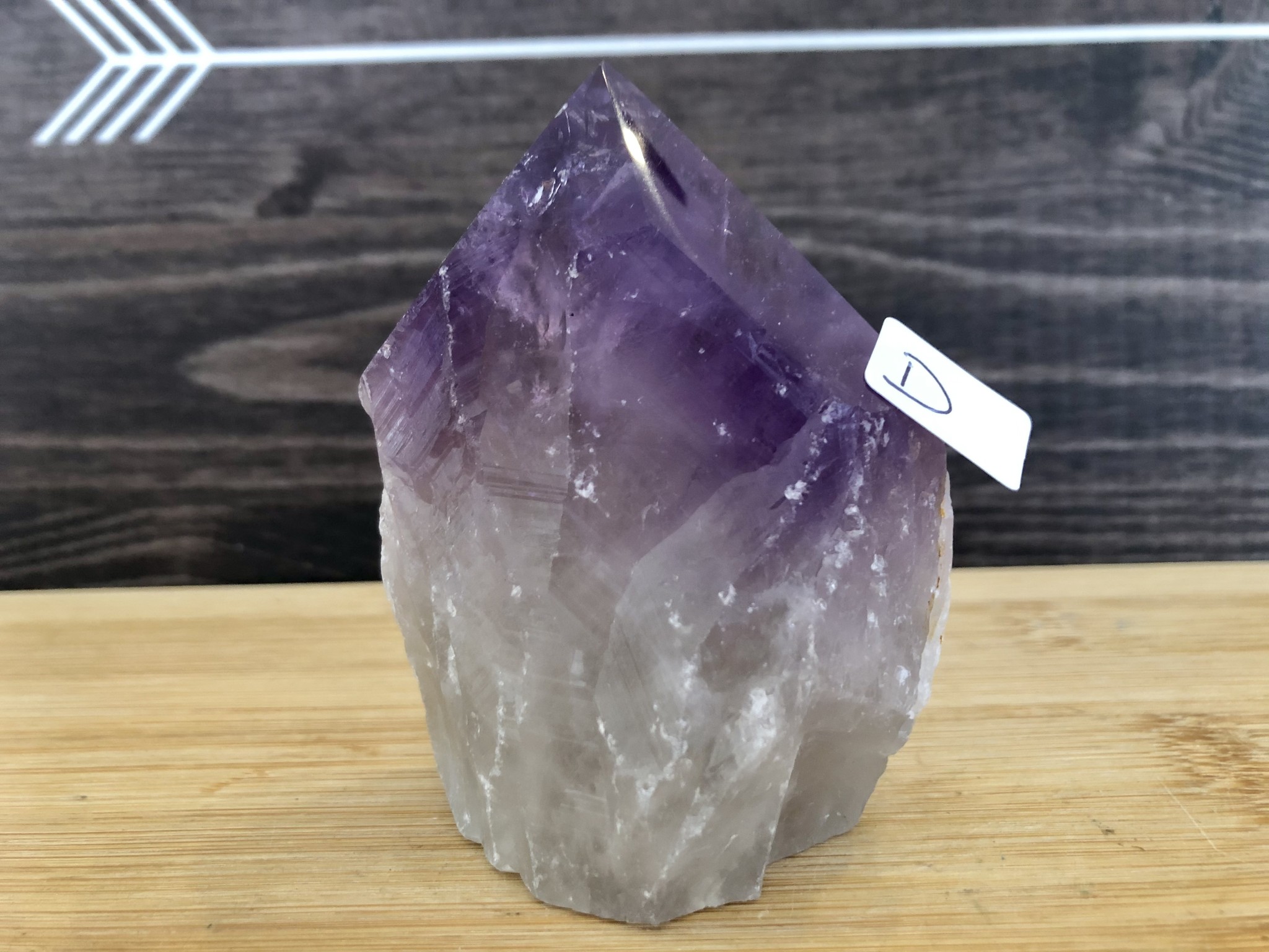 large amethyst top polished - La Vie et Compagnie