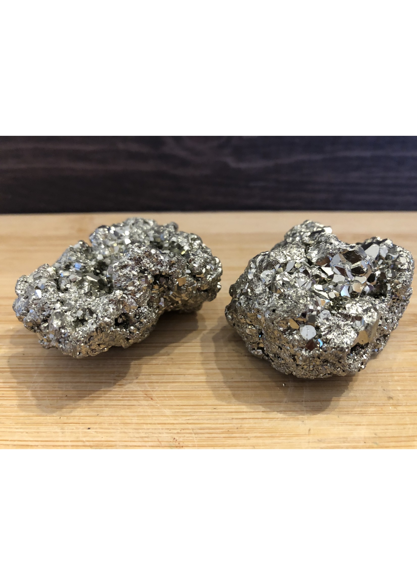 pyrite cluster - La Vie et Compagnie