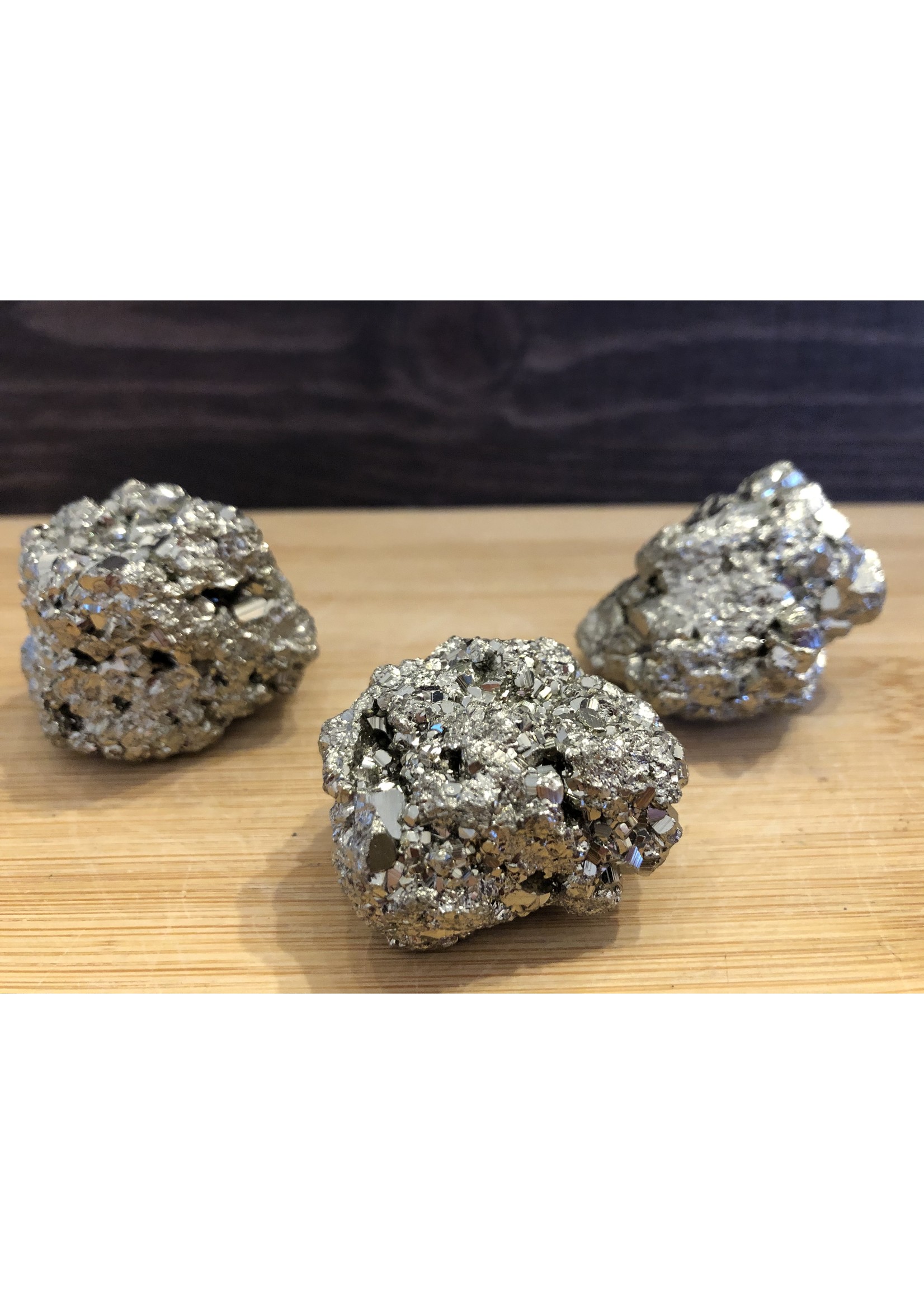 pyrite cluster - La Vie et Compagnie