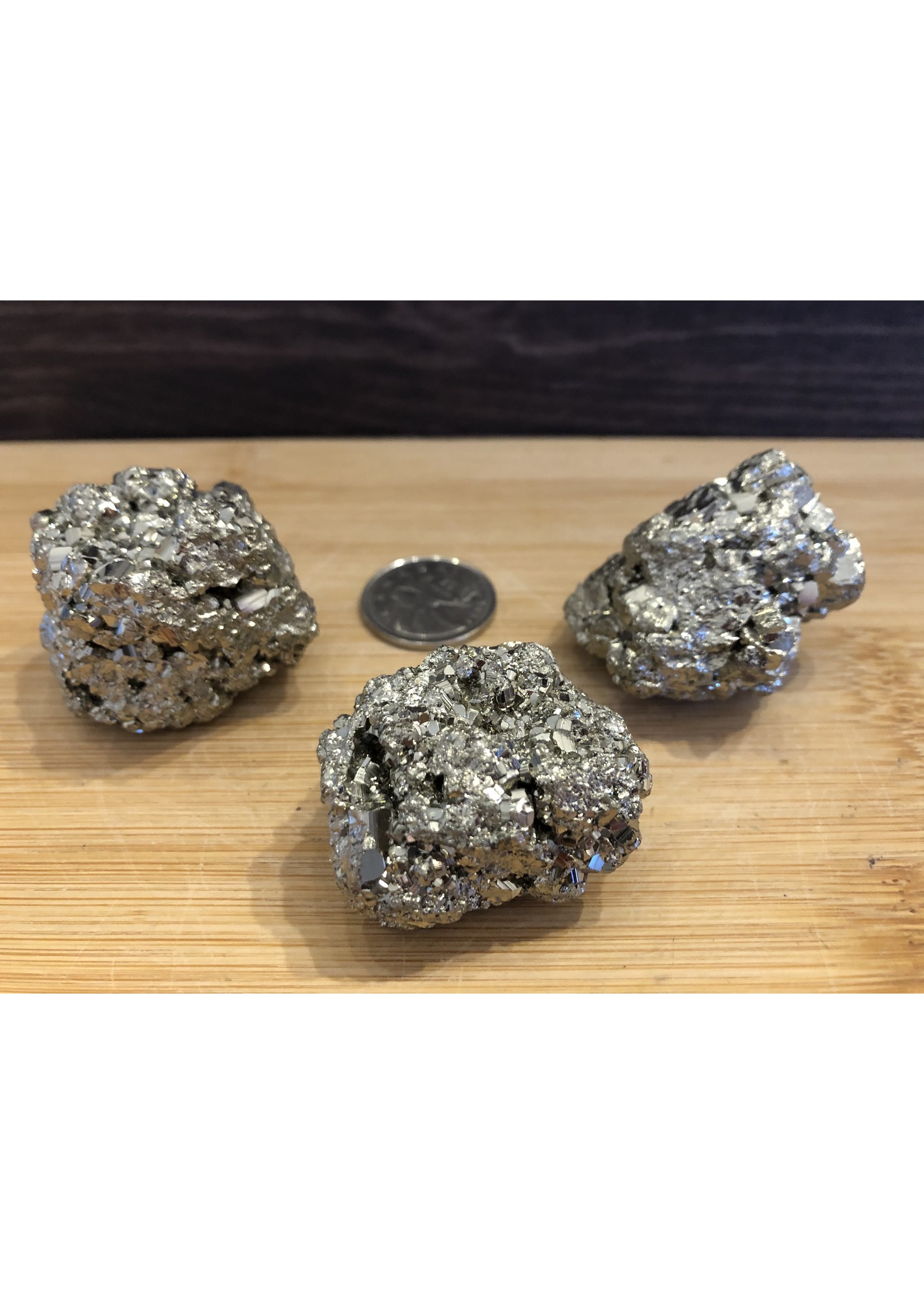 pyrite cluster - La Vie et Compagnie