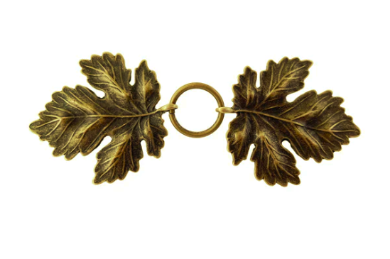 "Sylvan" Clothing Clasps - Dark Garden Unique Corsetry, Inc.