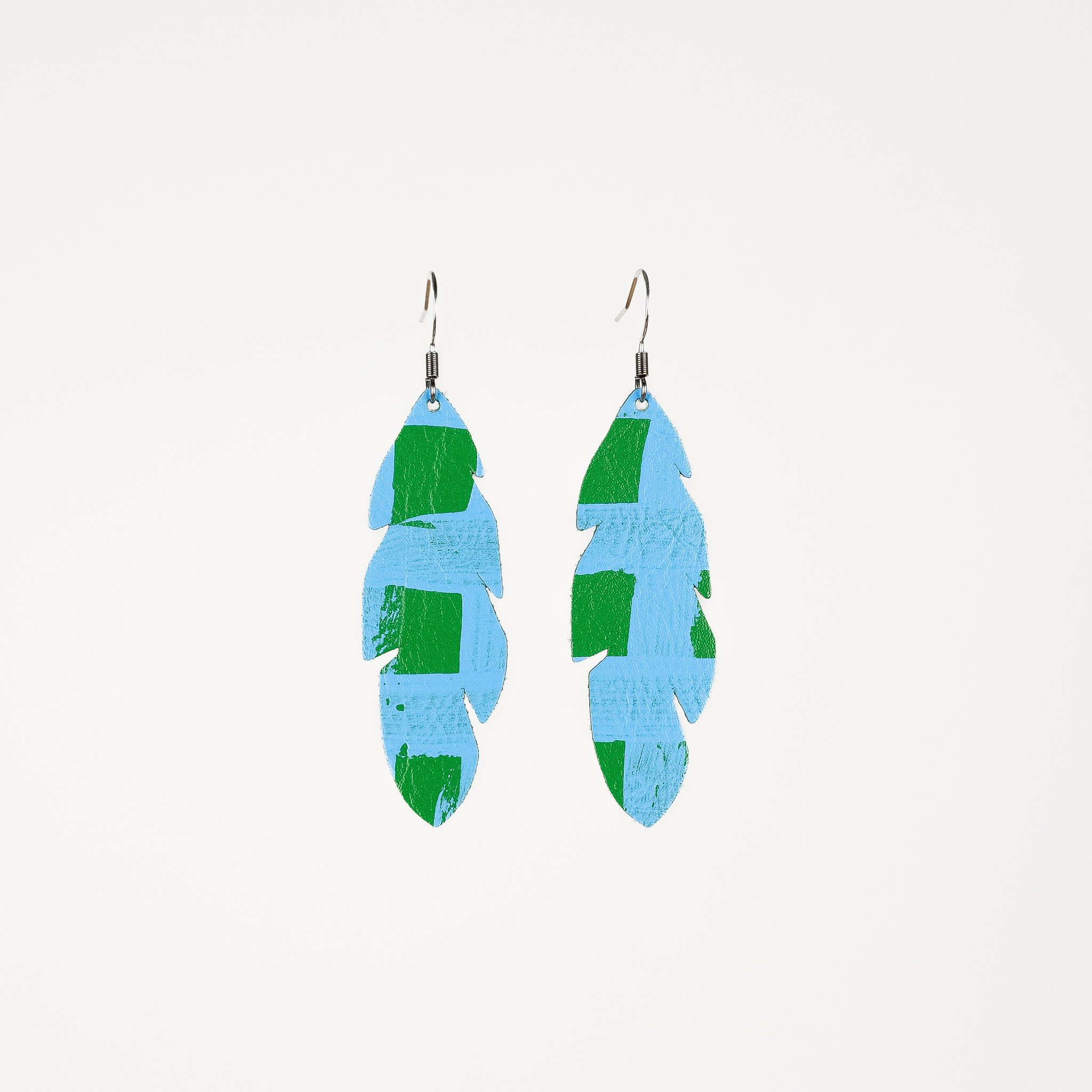 Bronwyn David — Medium 'Feathers' Statement Earrings - Koorie Heritage ...