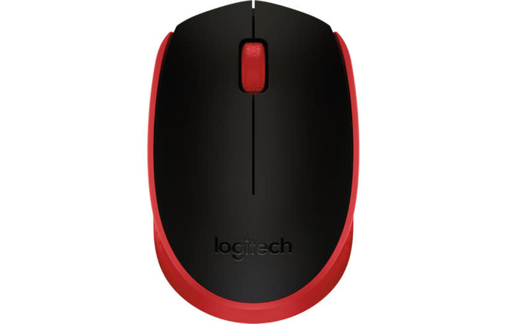 Logitech M170 Wireless Mouse - Red