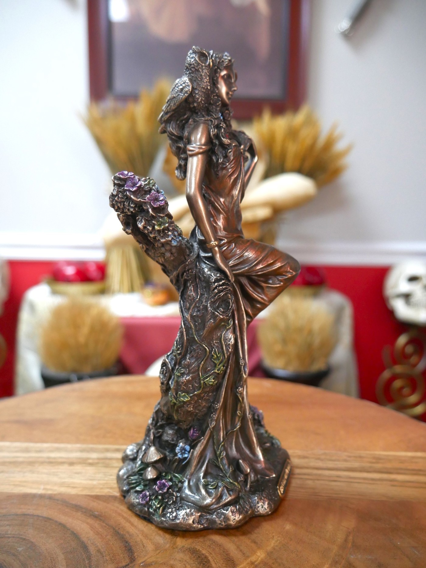 Blodeuwedd Celtic Goddess - Botanica Persephone’s Pearl