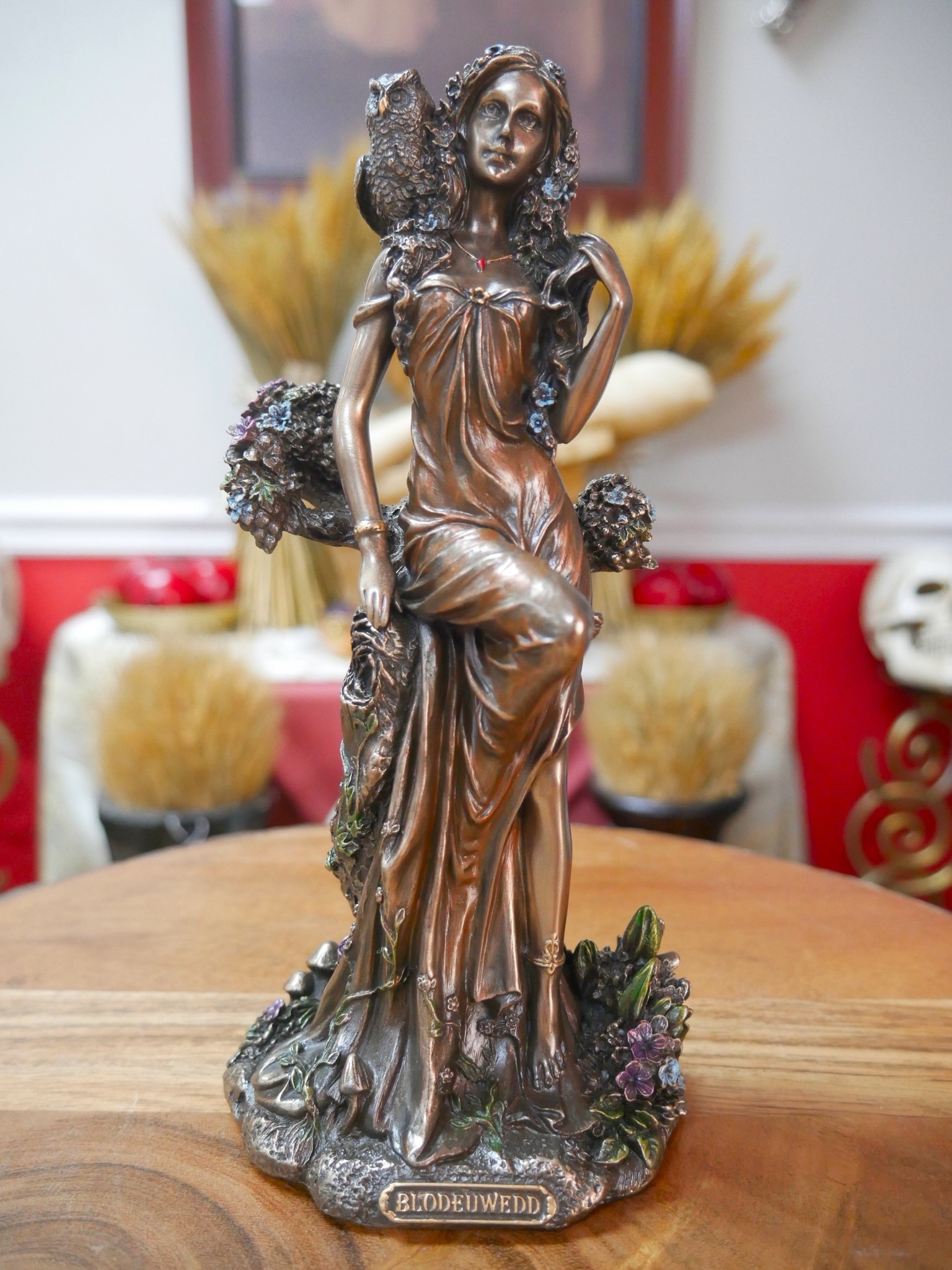 Blodeuwedd Celtic Goddess - Botanica Persephone’s Pearl